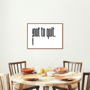 Motivational Printable Quotations Learn to Rest, Not to Quit ...