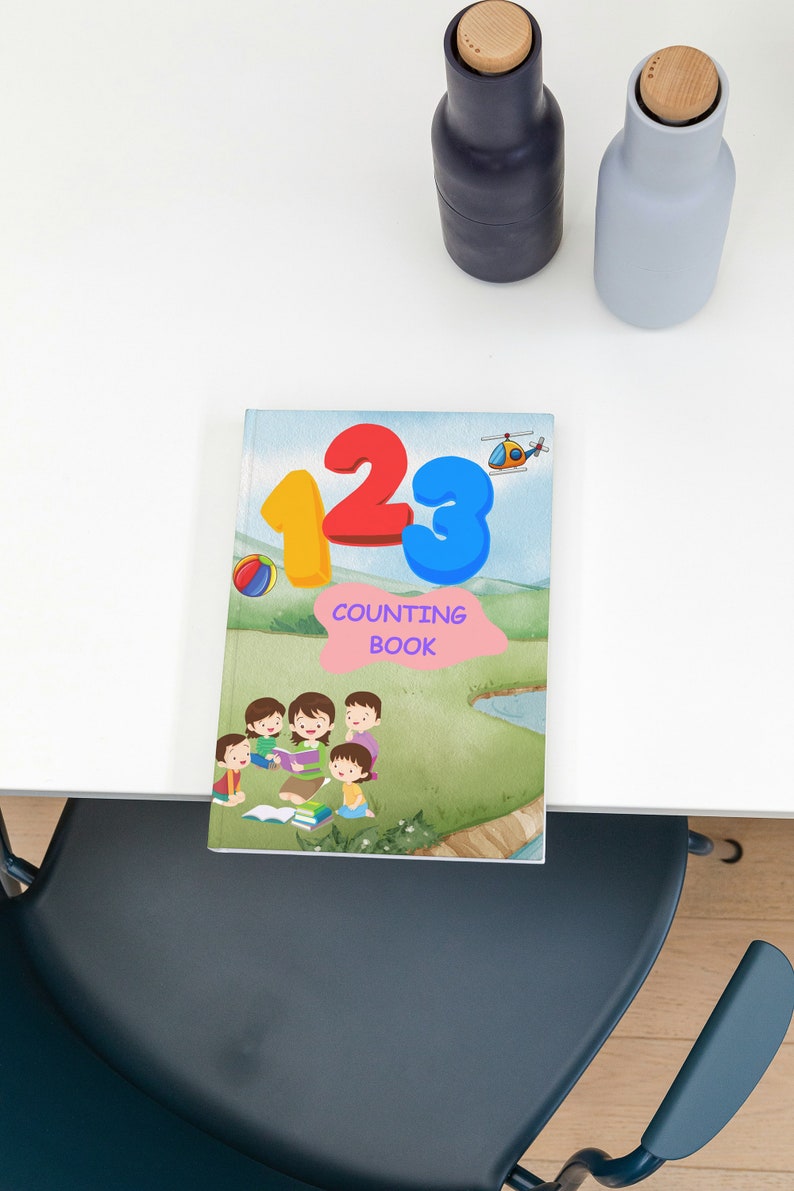 Printable Counting Colouring Book 123 Number Colouring 1-10 Colour the ...