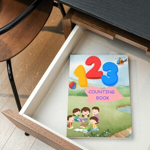Printable Counting Colouring Book 123 Number Colouring 1-10 Colour the ...