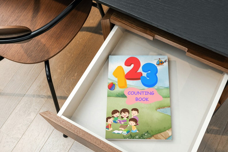 Printable Counting Colouring Book 123 Number Colouring 1-10 Colour the ...