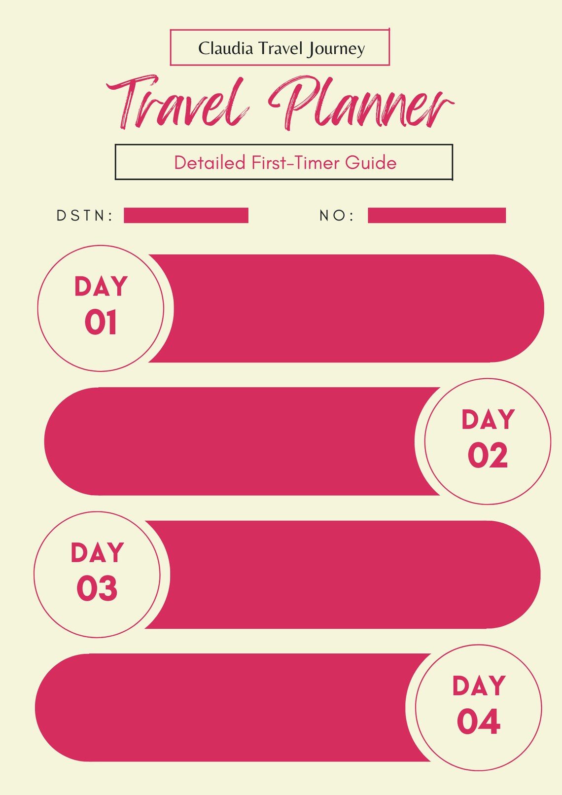 Printable Travel Planners Bundle Make Your Journey Memorable Organize ...