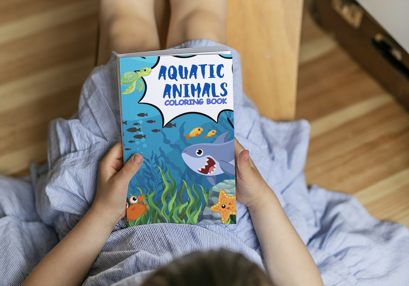 Printable Aquatic Animals Colouring Book Learn N Colour the Ocean ...