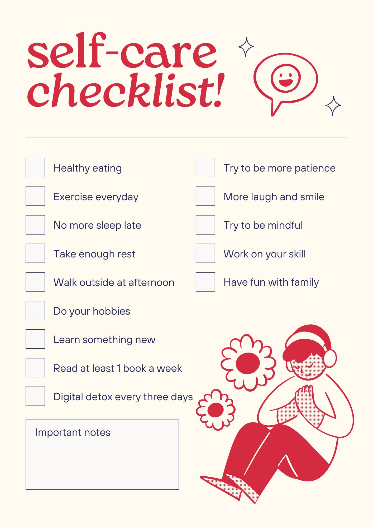 Printable Self Care Planners Pack Mental Health Wellness Planner Self ...