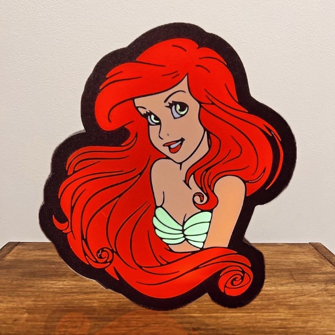 Ariel Light Box the Little Mermaid - Etsy
