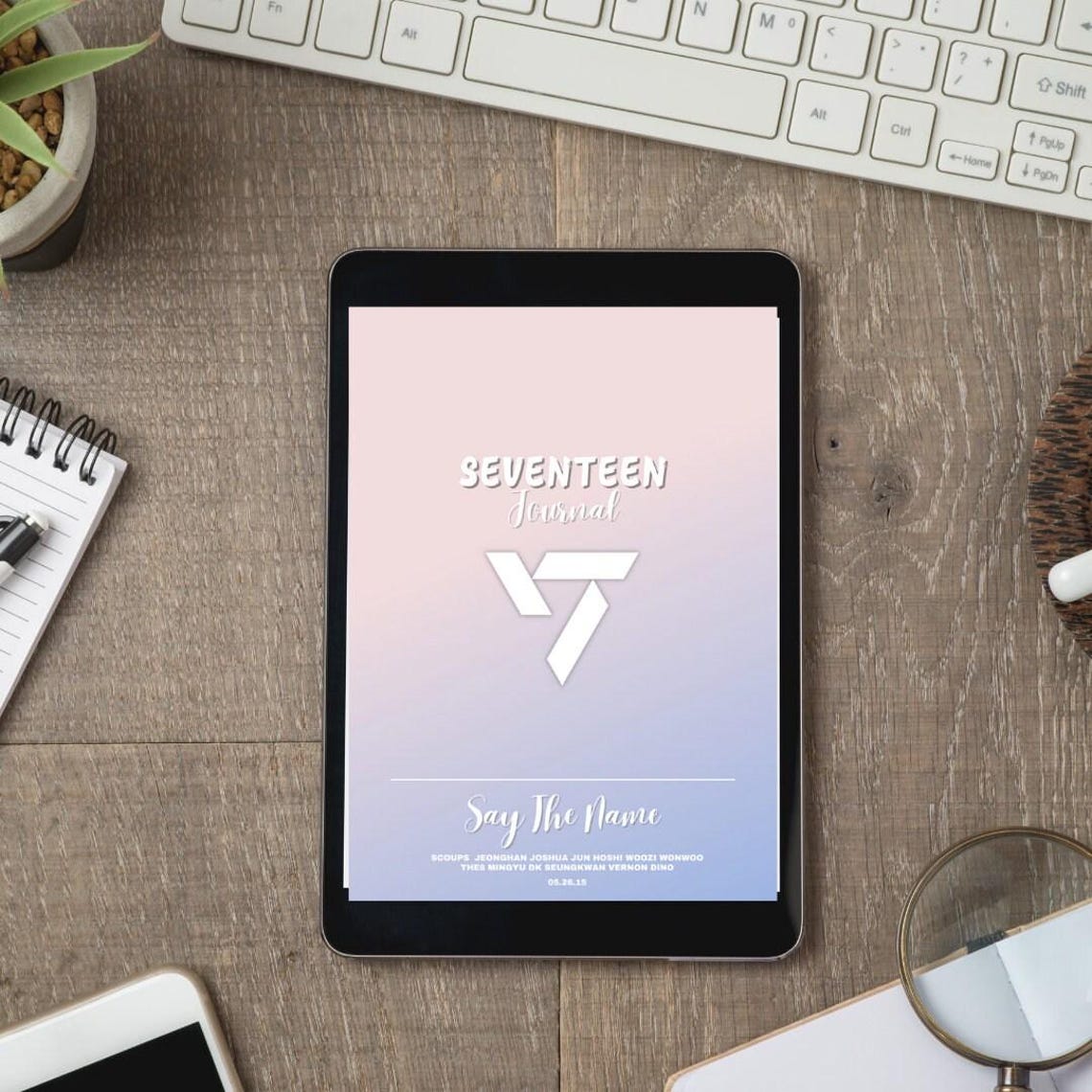 SEVENTEEN Digital Planner | All-in-one | Goodnotes Notability Digital ...