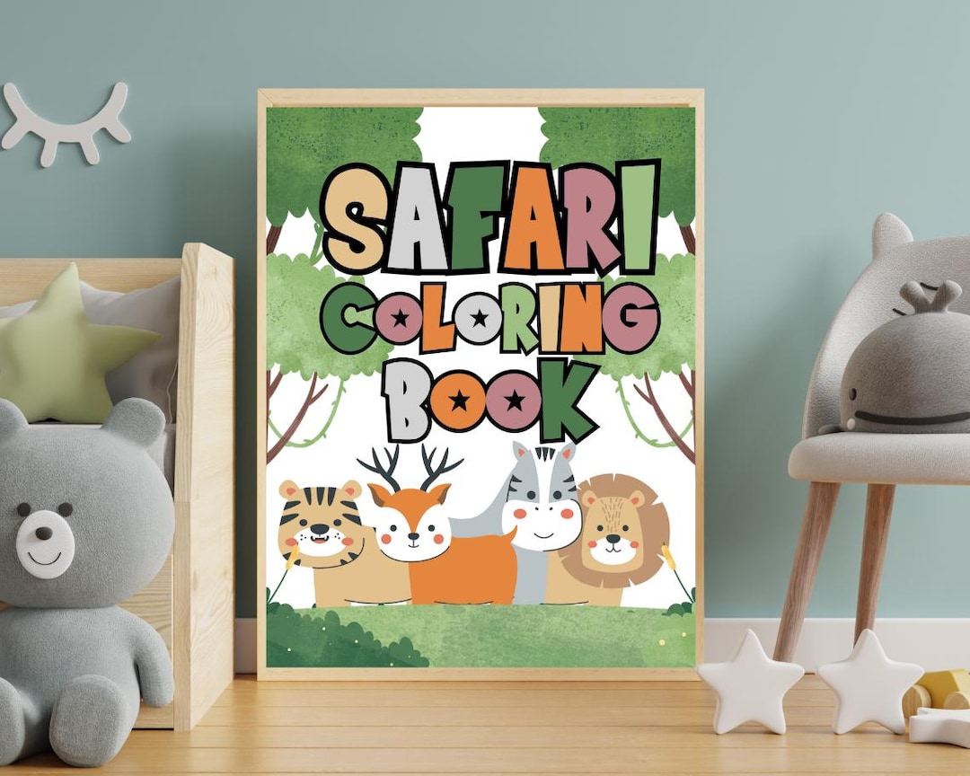 30 Safari Animals Coloring Pages | Safari Activity Sheets Printable ...