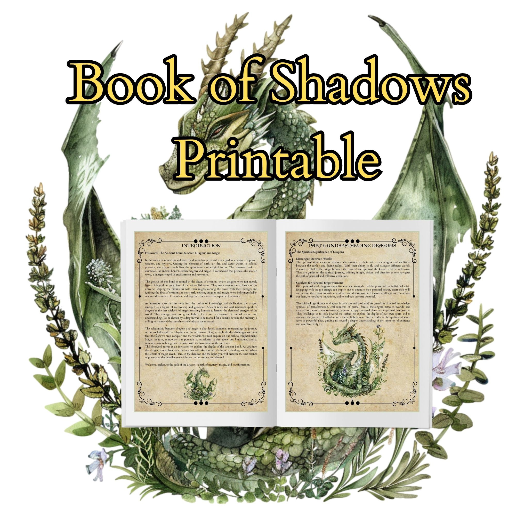 Dragon Guide Book Ultimate Book of Shadows Deep Dive Into Dragon Magic ...