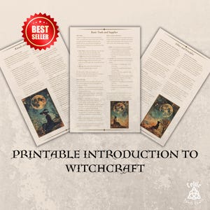 Introduction to Witchcraft | Magic Spells | Instant PDF Download | 20 ...