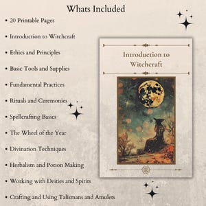 Introduction to Witchcraft | Magic Spells | Instant PDF Download | 20 ...