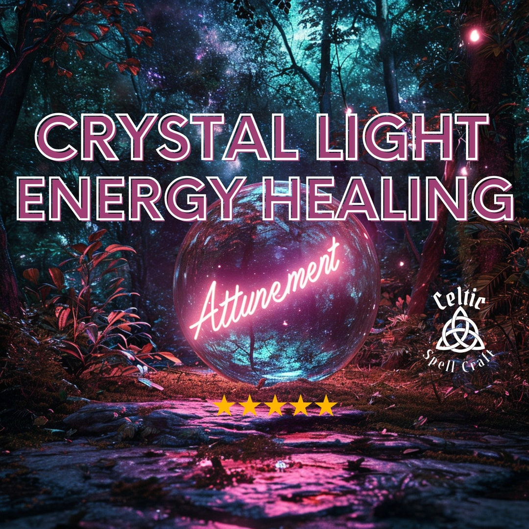 Crystal Healing Attunement Energy Healing Energetic Healing Energy ...