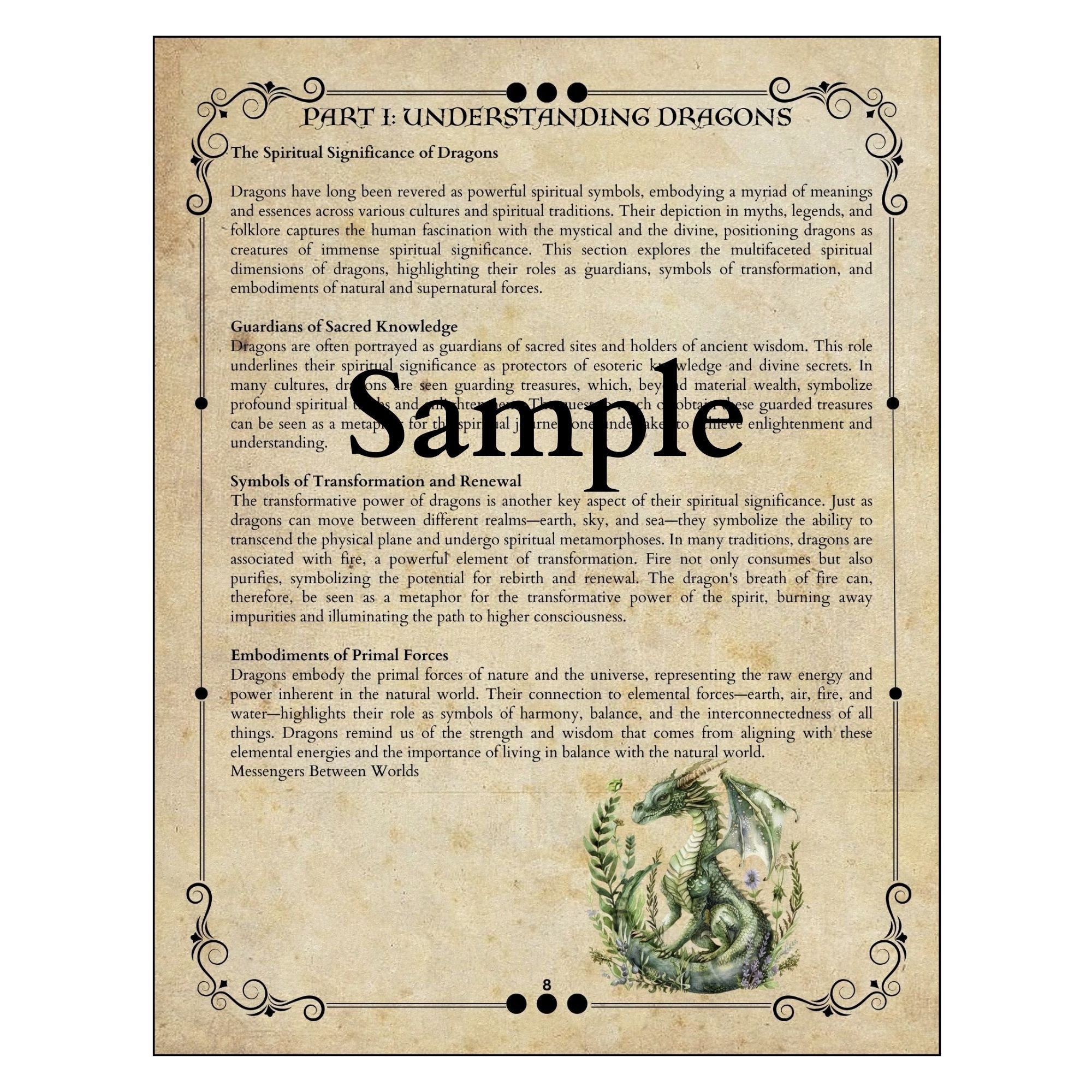 Dragon Guide Book Ultimate Book of Shadows Deep Dive Into Dragon Magic ...