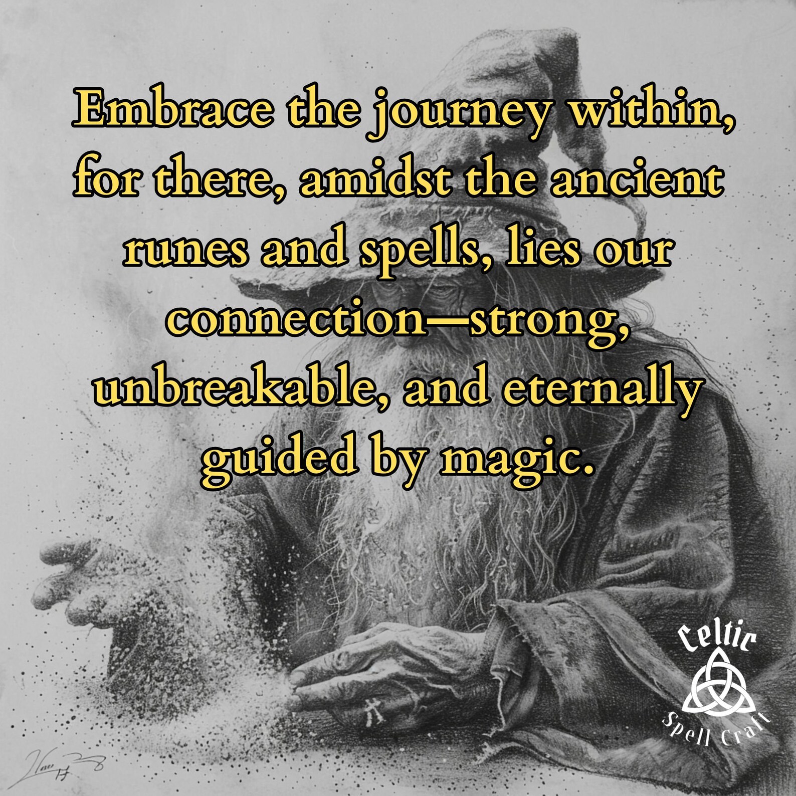 Wizard Spirit Guide Psychic Reading – Custom Wizard Artwork, Channeled ...