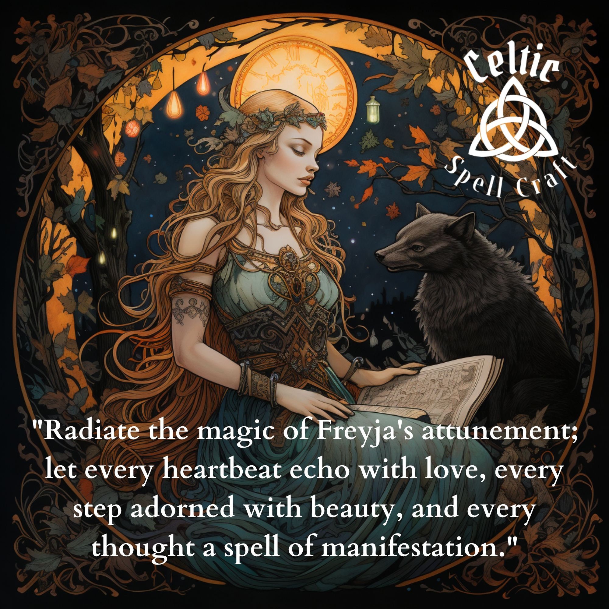 Freya Attunement Freyja Goddess Energy Healing Spiritual Guidance ...