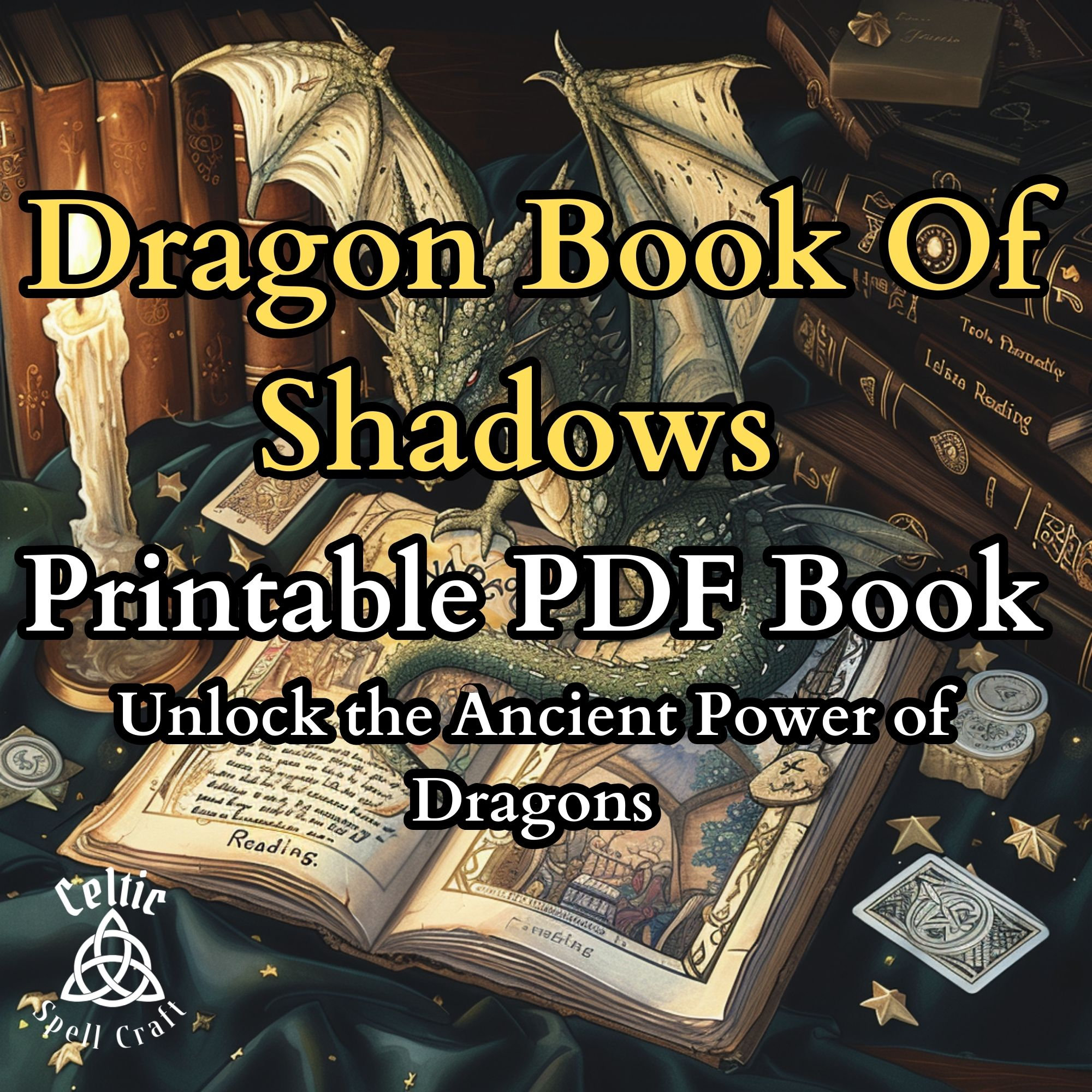 Dragon Guide Book Ultimate Book of Shadows Deep Dive Into Dragon Magic ...
