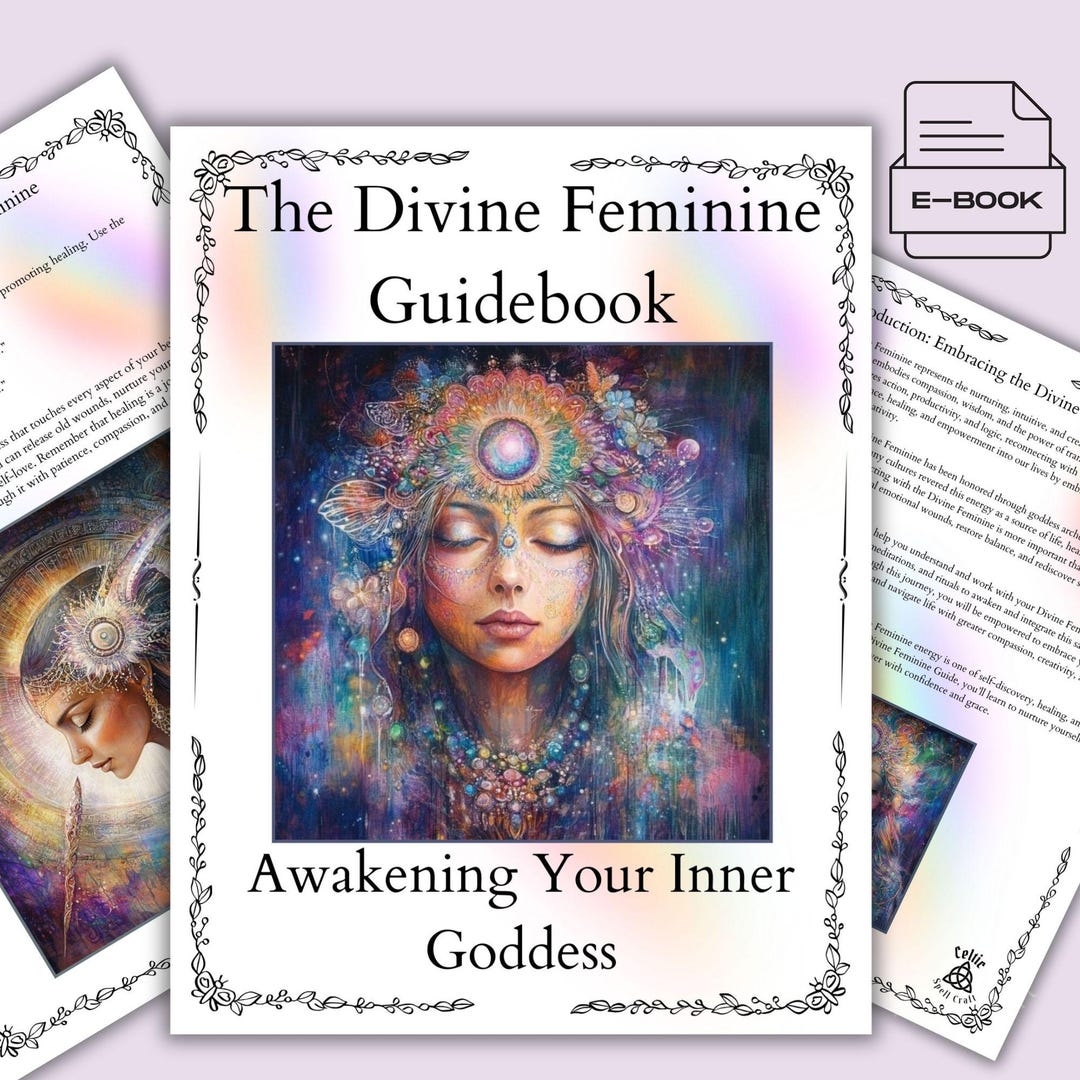 Divine Feminine Guidebook: Spiritual Healing & Practices (PDF Download ...