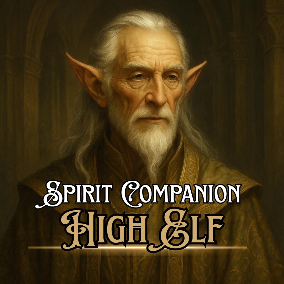 High Elf Spirit Companion – for Wisdom, Protection & Spiritual Guidance ...