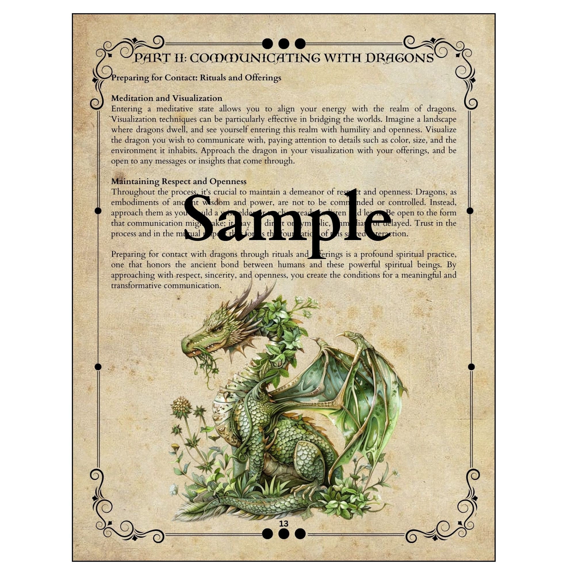 Dragon Guide Book Ultimate Book of Shadows Deep Dive Into Dragon Magic ...