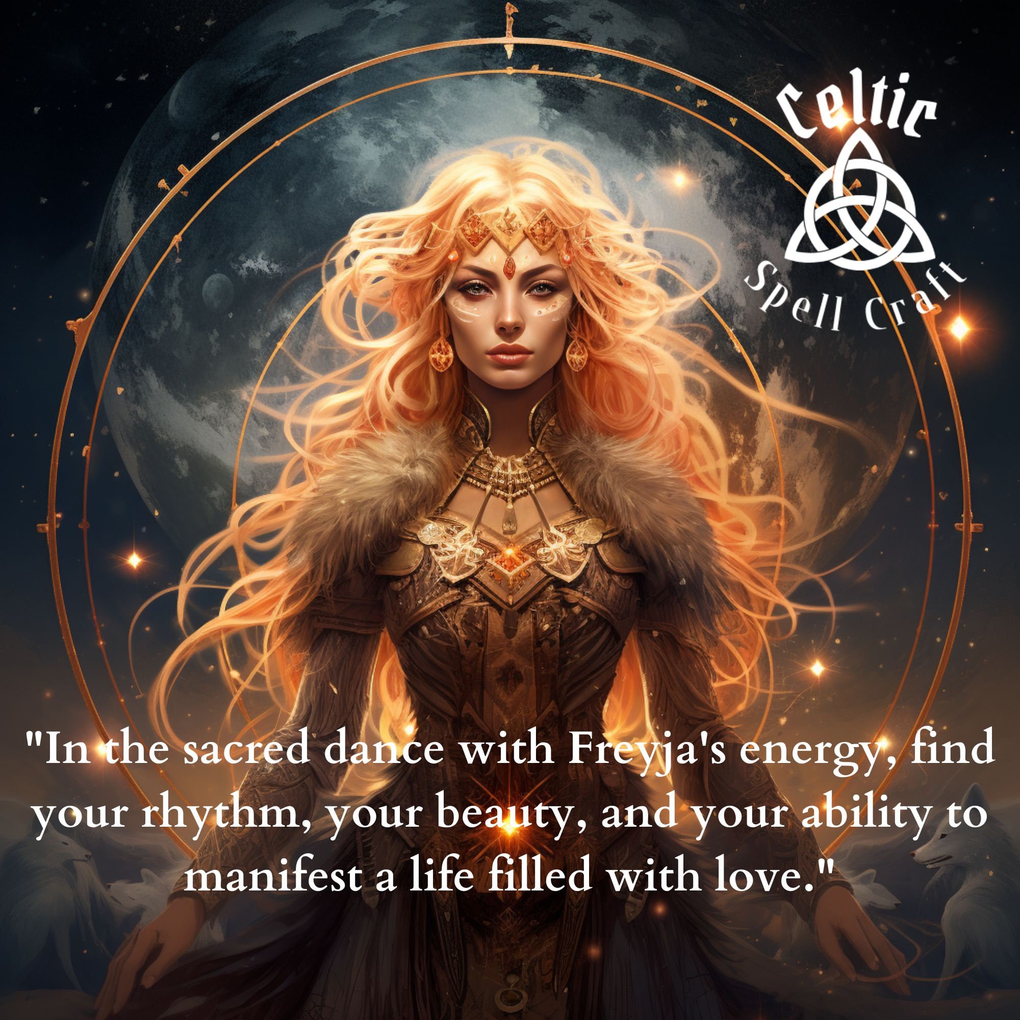 Freya Attunement Freyja Goddess Energy Healing Spiritual Guidance ...