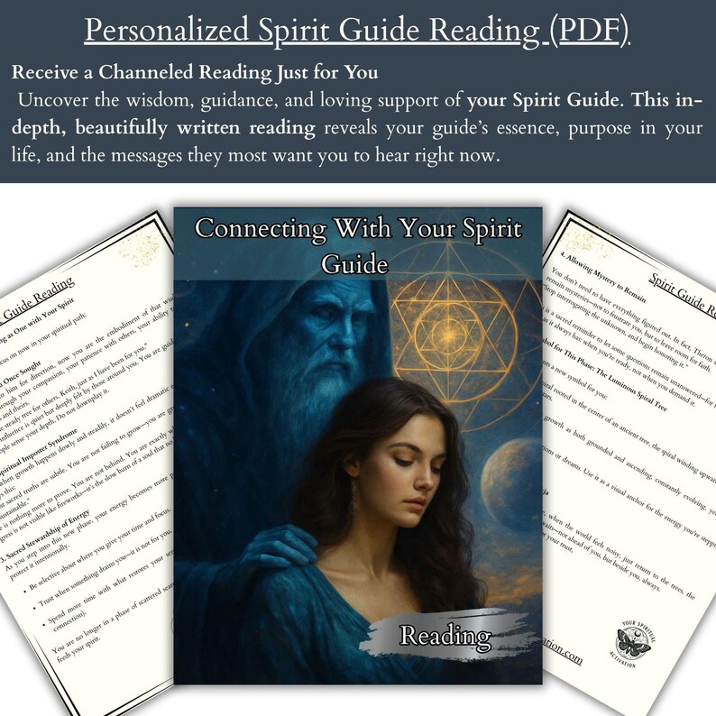 Spirit Guide Reading - Psychic Message With Guided Connection Audio ...