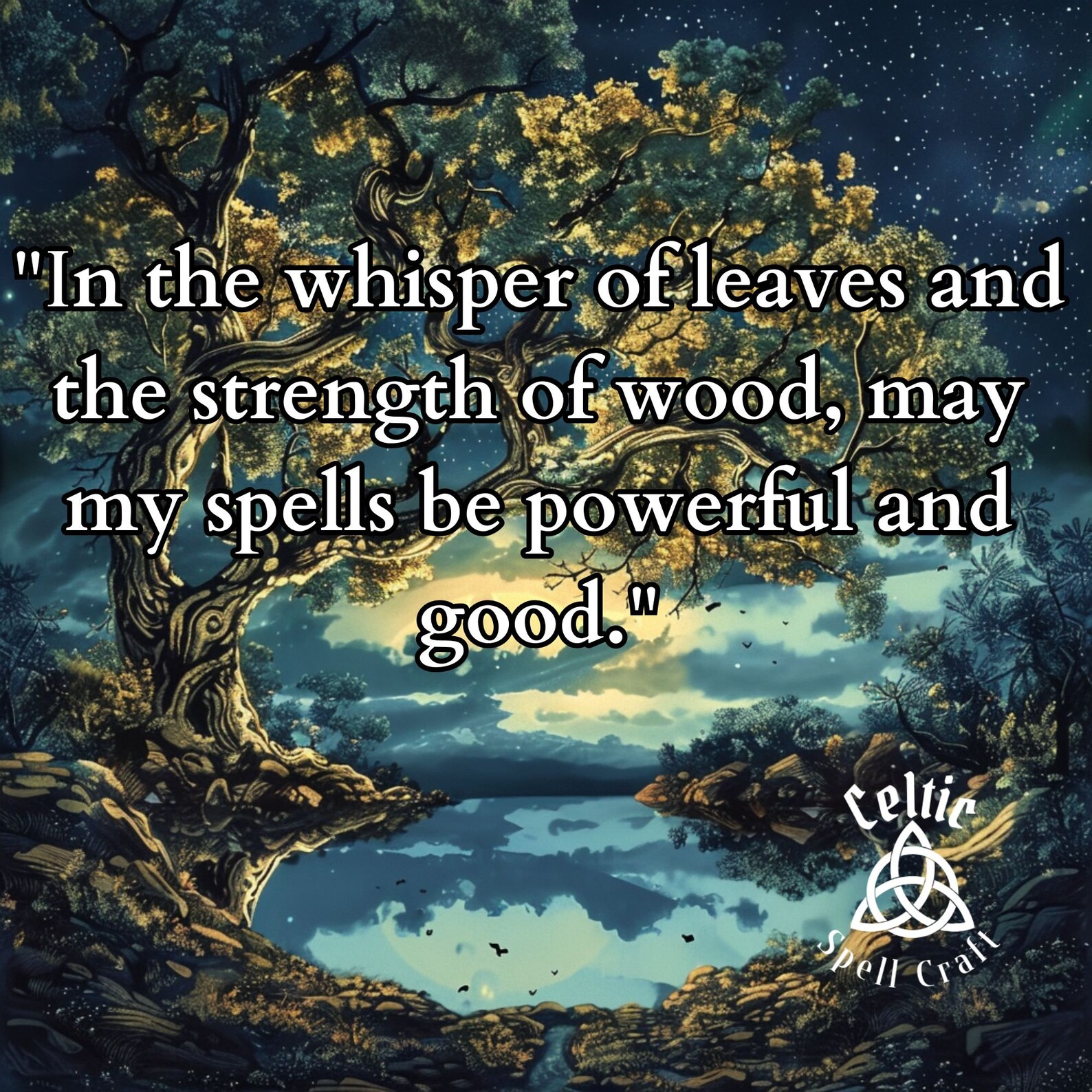 Tree Spells | Book of Shadows Pages | Magic Spells | Grimoire Tree ...