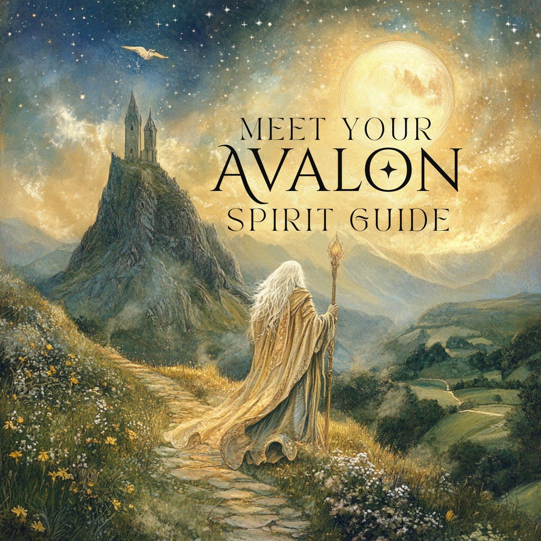 Avalon Spirit Guide Psychic Reading & Custom Artwork PDF - Etsy