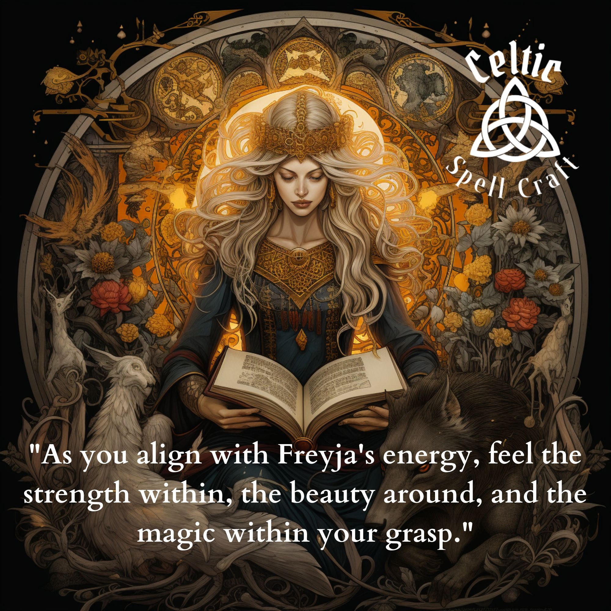 Freya Attunement Freyja Goddess Energy Healing Spiritual Guidance ...