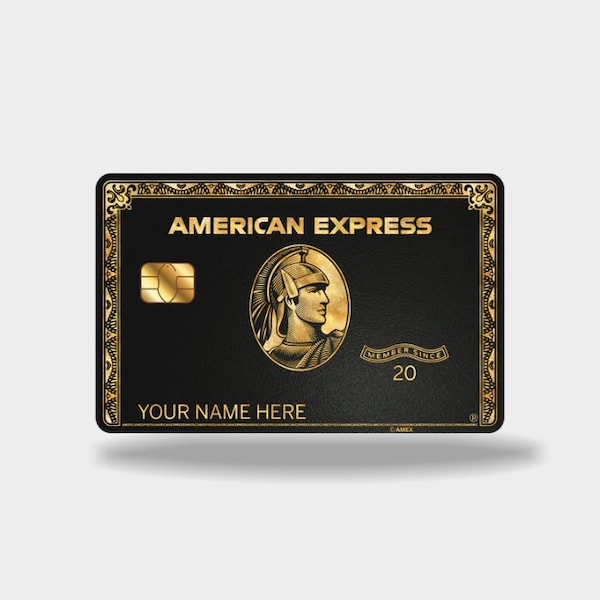 Amex Centurion Card Replica - Etsy
