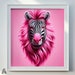 Zebra Pink Portrait Digital Print Download | Printable Wall Art | Wall ...