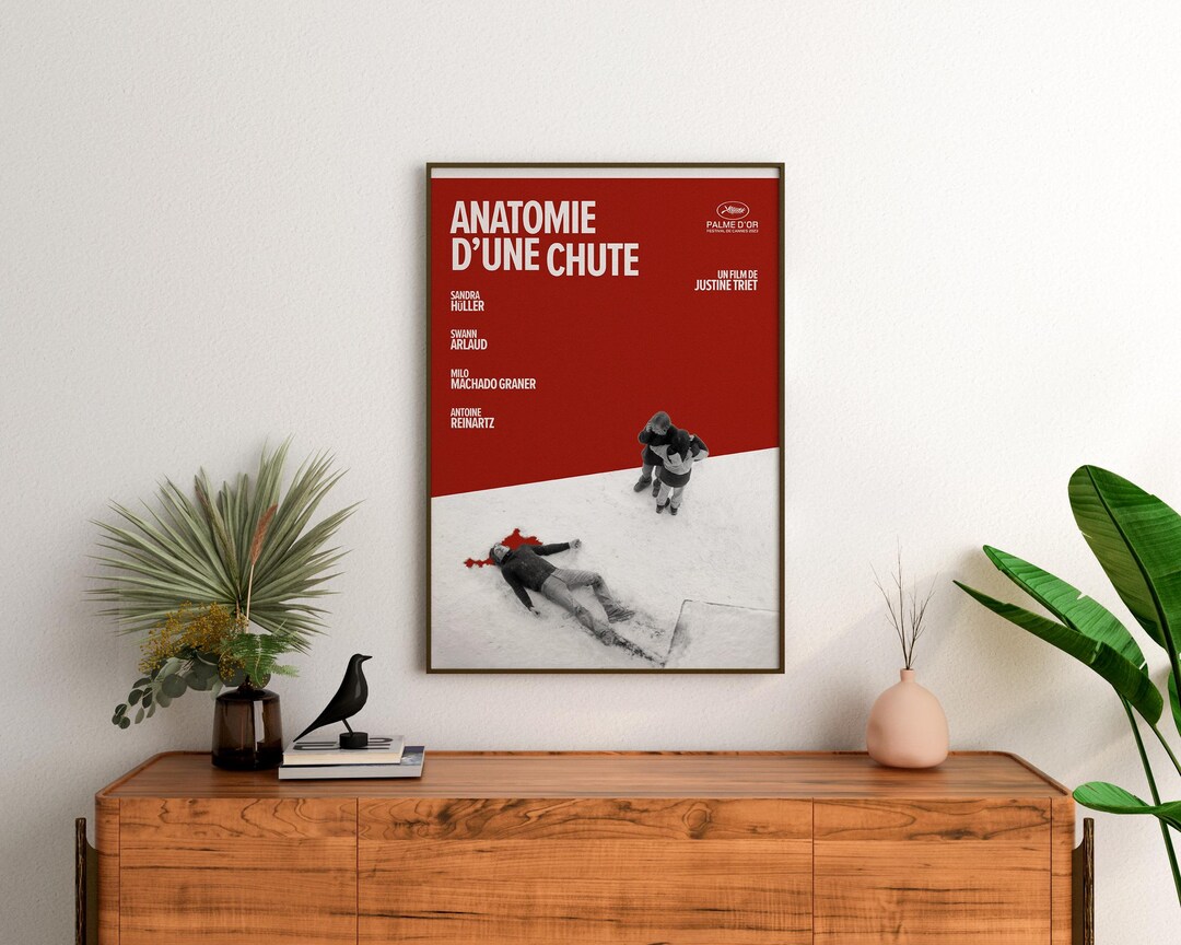 Anatomy of a Fall Poster - Graphic Design Poster 1 - Etsy UK