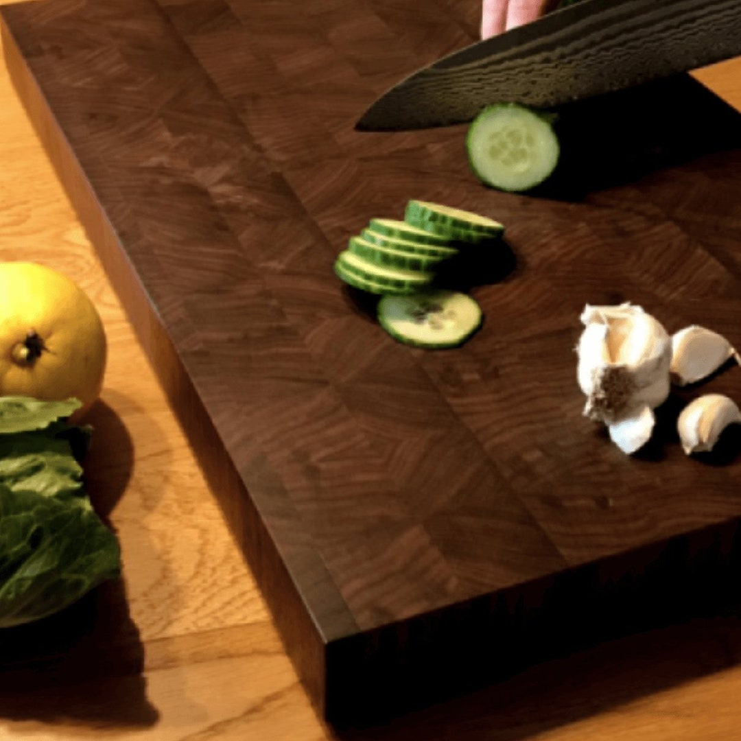 Fancy Feet End Grain Chopping Board - Etsy