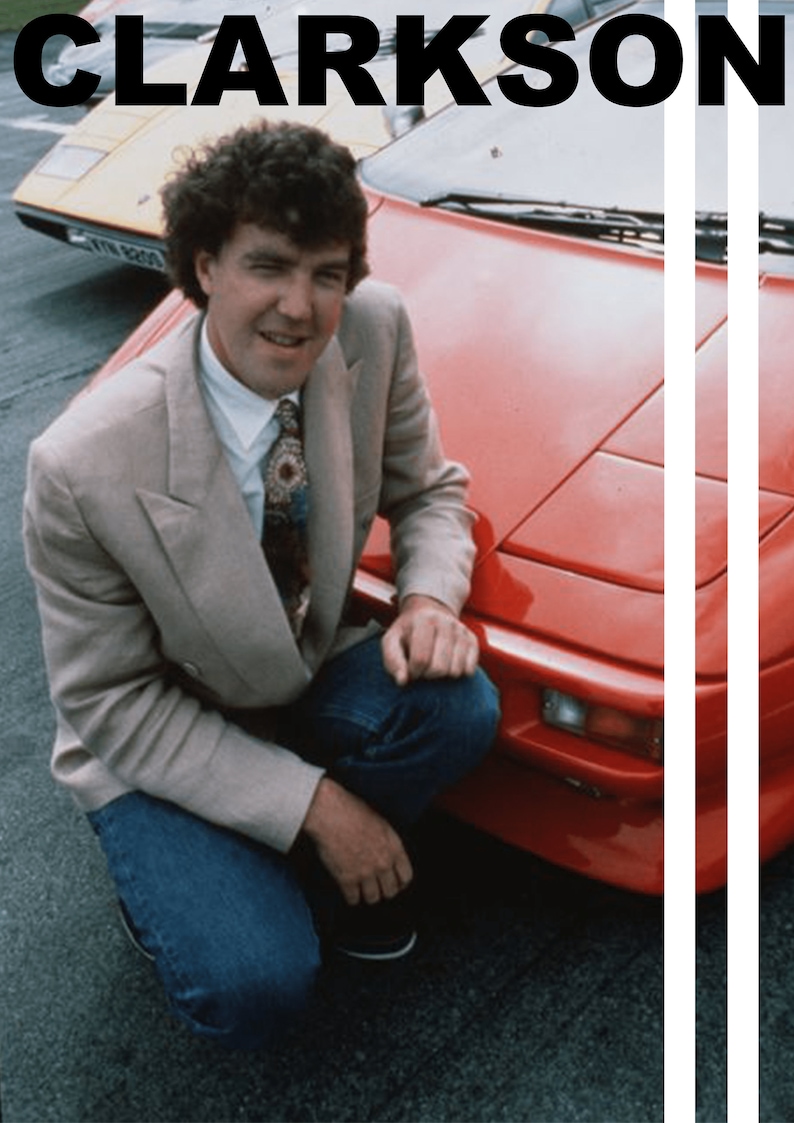 Jeremy Clarkson Poster - Etsy