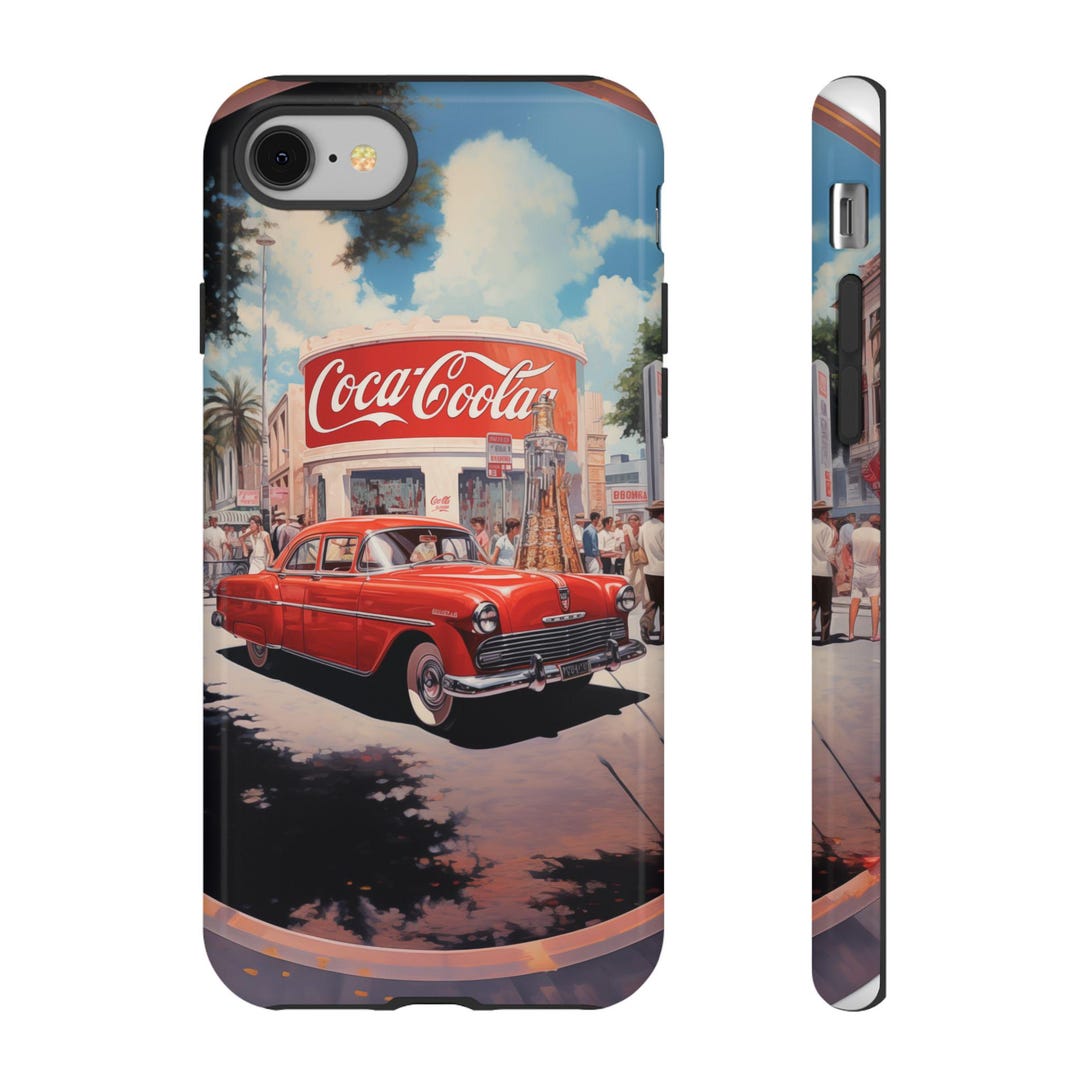 Retro Coca Cola Phone Case Design for iPhone 11, 12, 13 Phone Cases ...