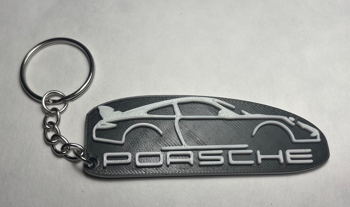 3D Printed PORSCHE Keychain GT3 RS car Accessory - Etsy