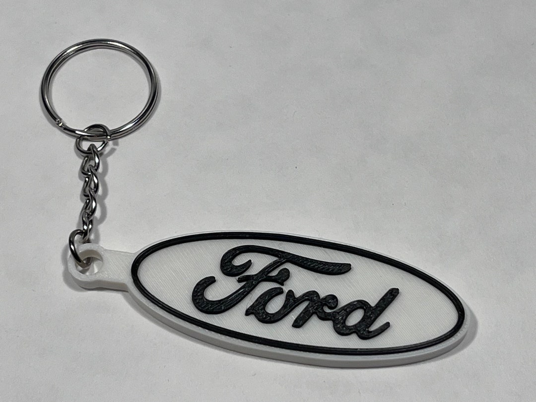 3D Printed Ford Keychain car Accessory - Etsy