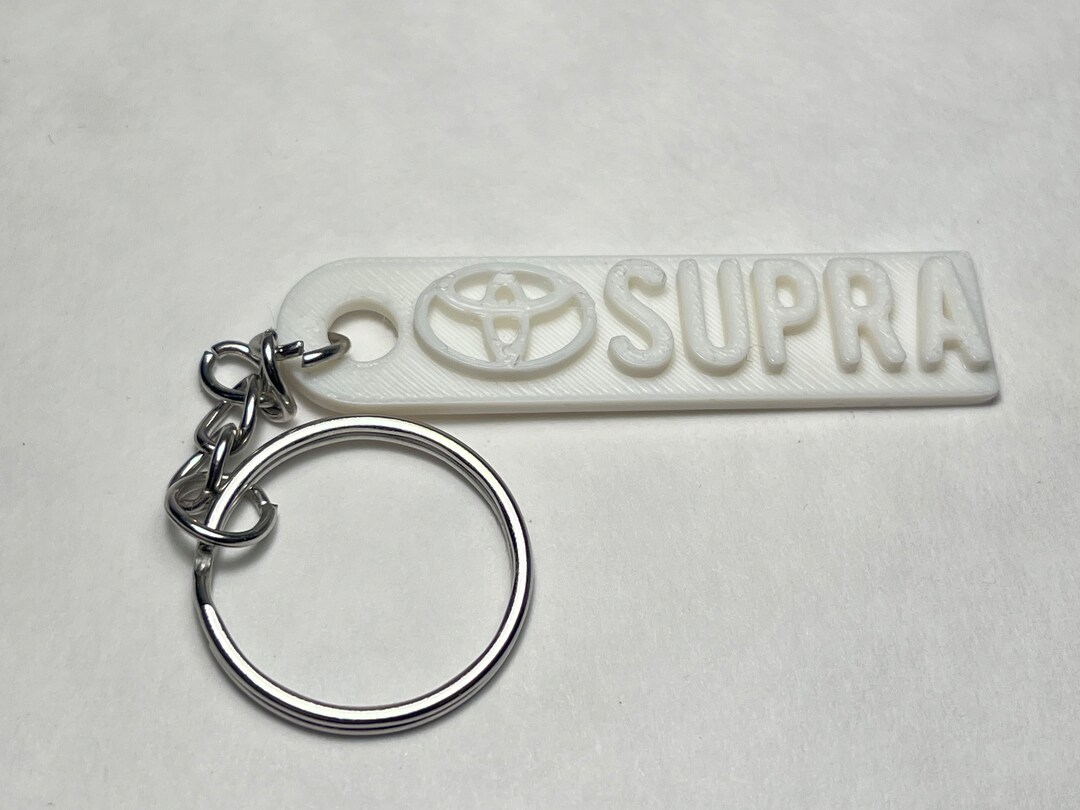 Toyota SUPRA Keychain Emblem Car Accessory - Etsy