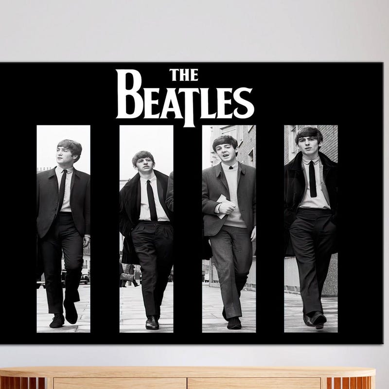Beatles Wall Art - Etsy