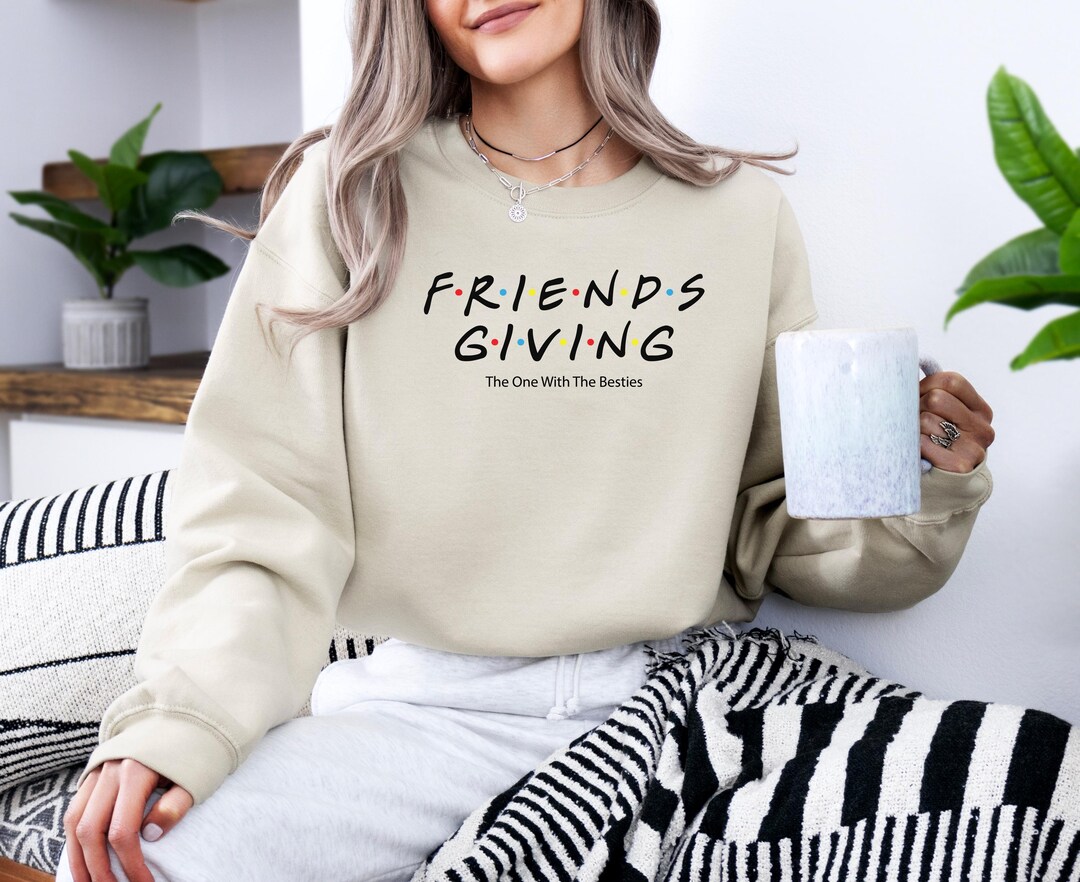 Happy Friendsgiving Shirt, Friendsgiving Shirts, Friends Thanksgiving ...