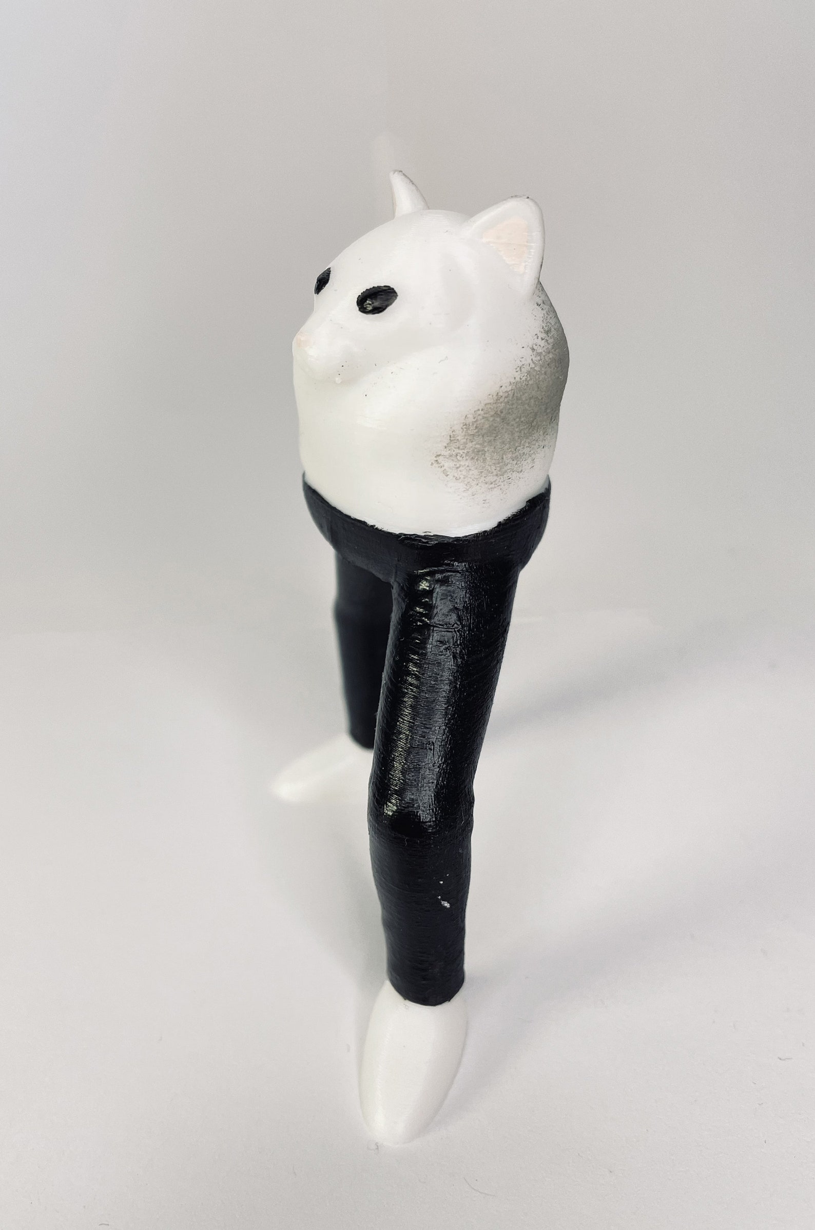 Cursed Pants Cat Meme Figurine - Etsy
