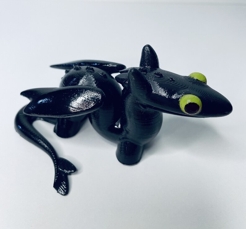 Toothless Meme Figurine Etsy