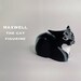 Maxwell the Cat Figurine - Etsy