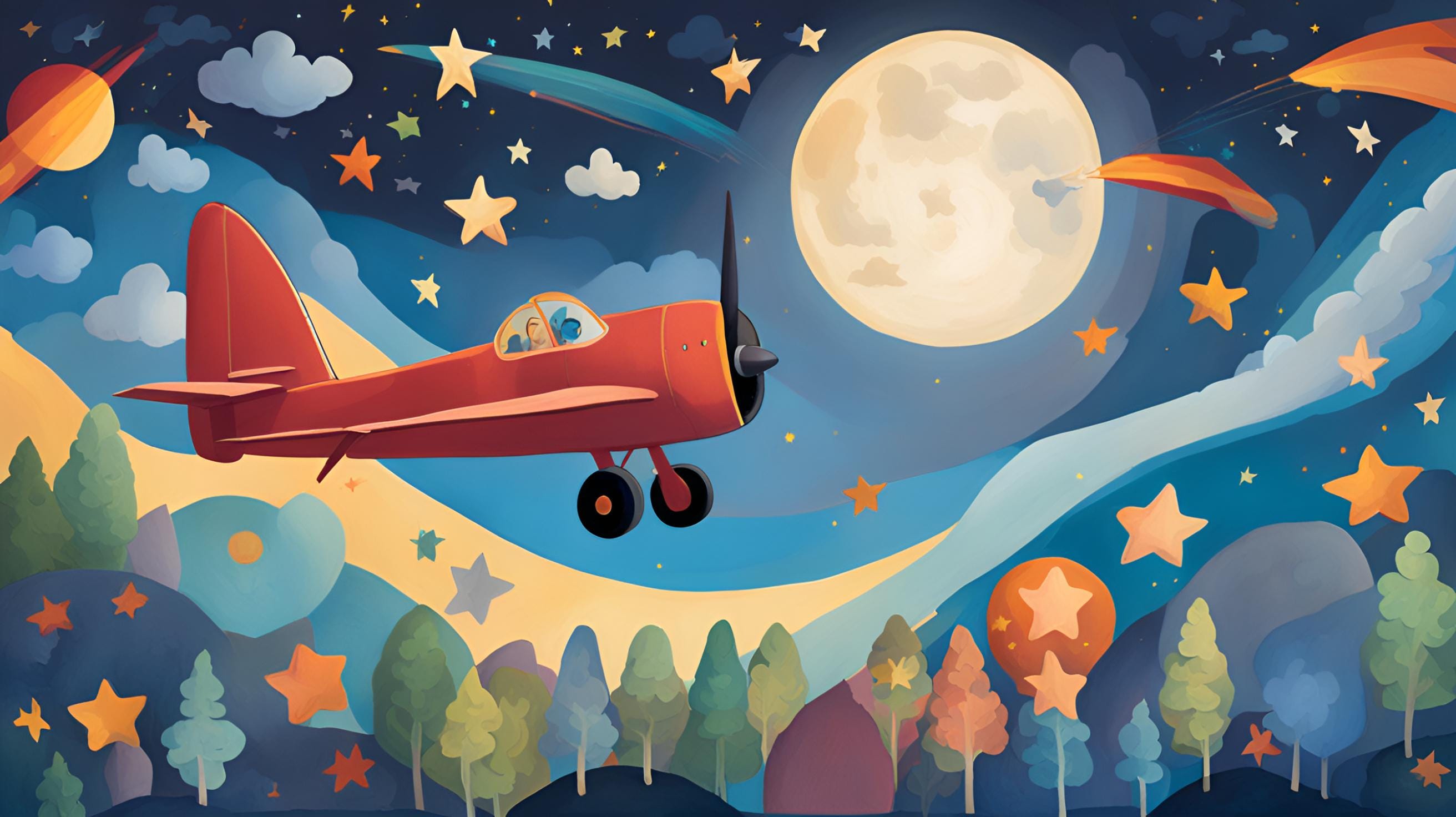 Wallpaper, Kids, Plane, Design - Etsy