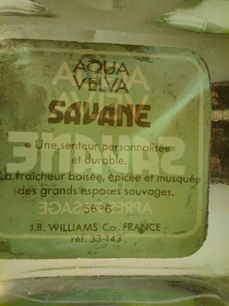 Vintage J. B. Williams, Savane After Shave / Après Rasage 125 Ml. Rare ...
