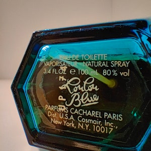 Vintage Loulou Blue Cacharel for Women, 100ml Eau De Toilette, *tester ...