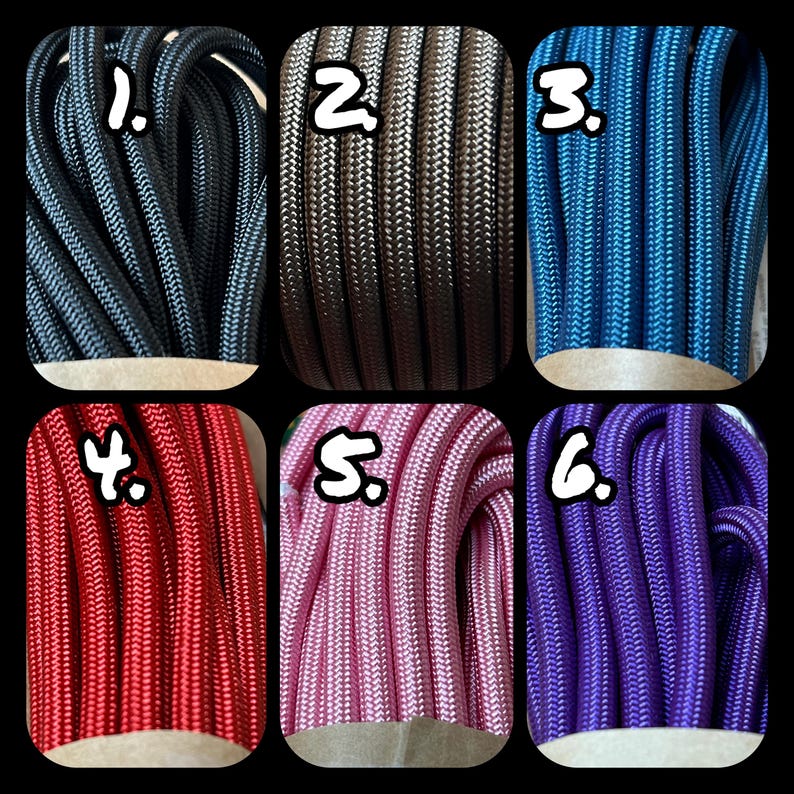 Premium 6mm Grot/slip Collar, Dominant Dog Training. Various Colours ...