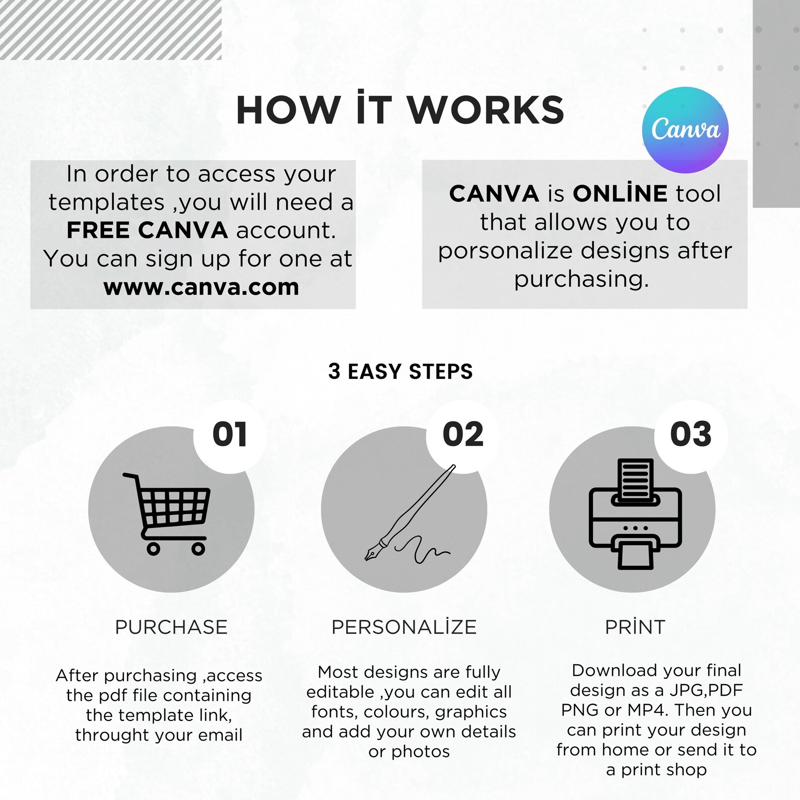 Wildflower Wedding Invitation Template, Printable Wedding Invitation ...