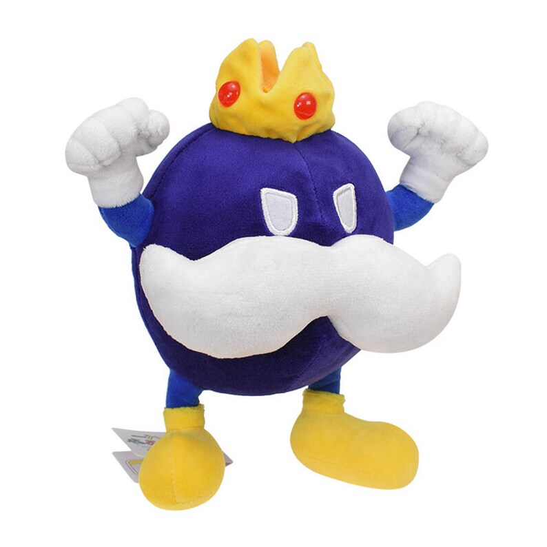 New Game Super Mario Bros King Bob-omb Plush Toy - Etsy UK
