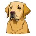 Yellow Lab Decal Sticker - Etsy