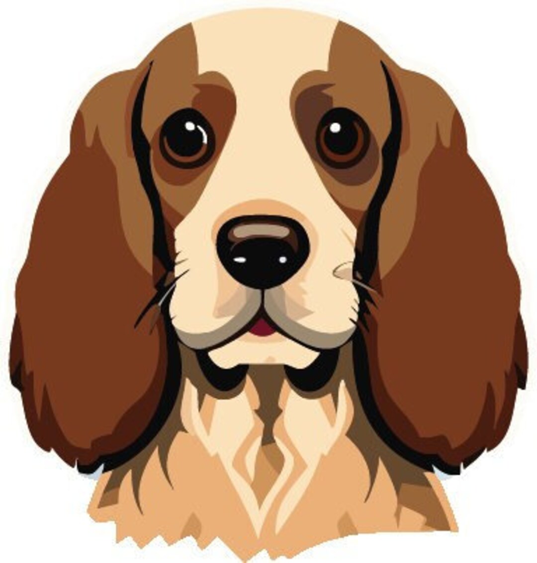 Springer Spaniel Decal Sticker - Etsy