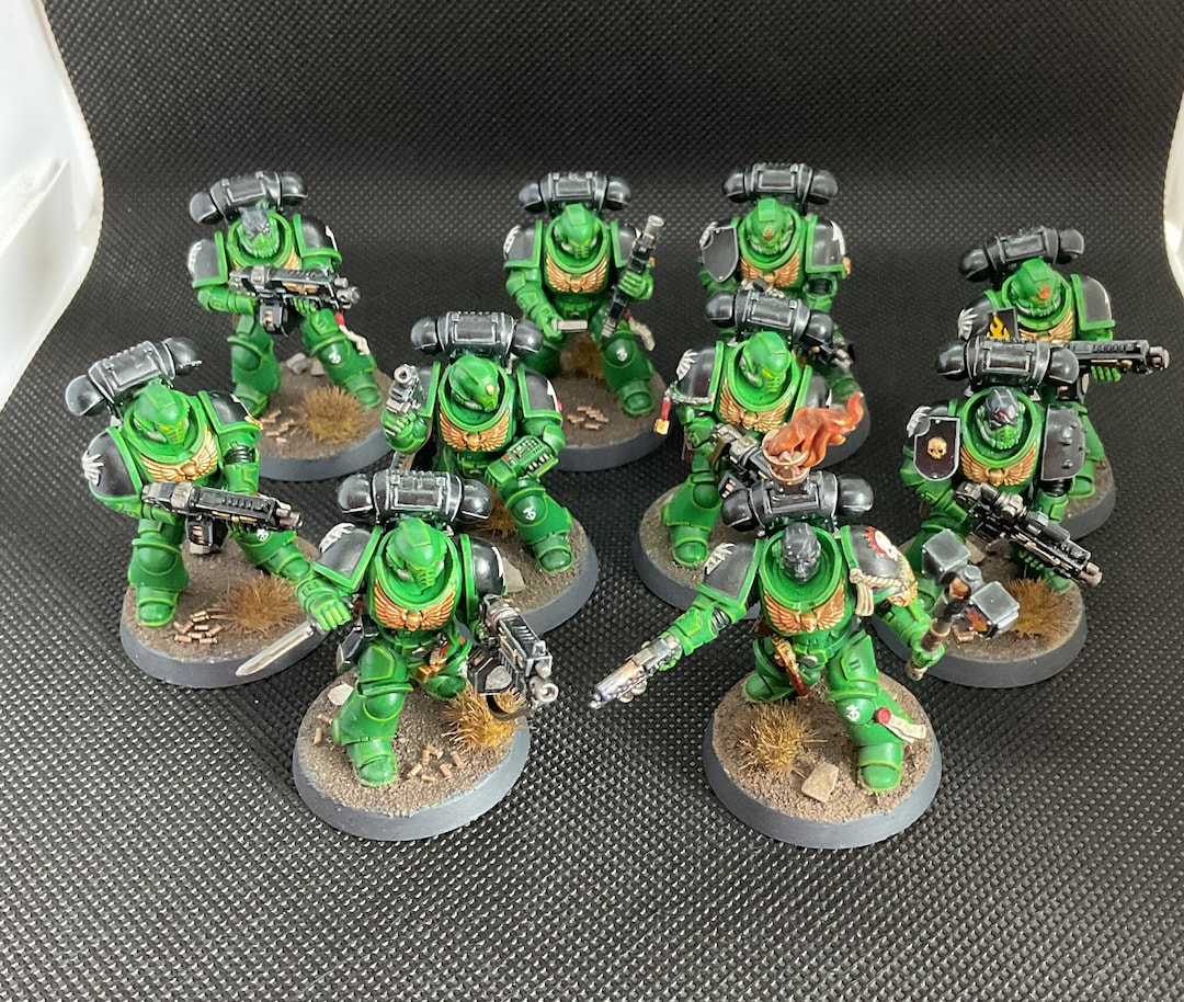 Salamanders Primaris Intercessor Squad, Salamanders Chapter ...