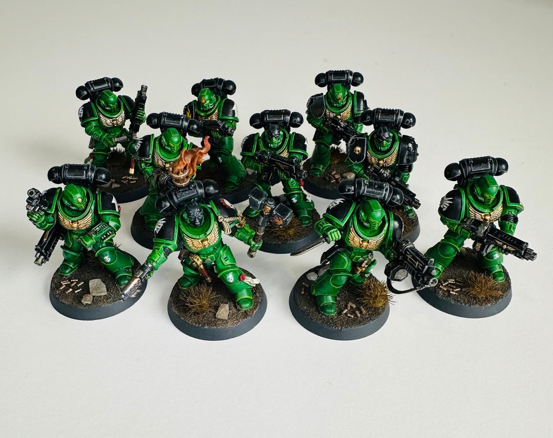 Salamanders Primaris Intercessor Squad, Salamanders Chapter ...